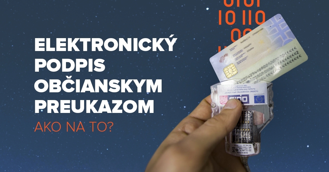 Využite svoj občiansky preukaz naplno | Bezpečnosť | HostCreators Webhosting